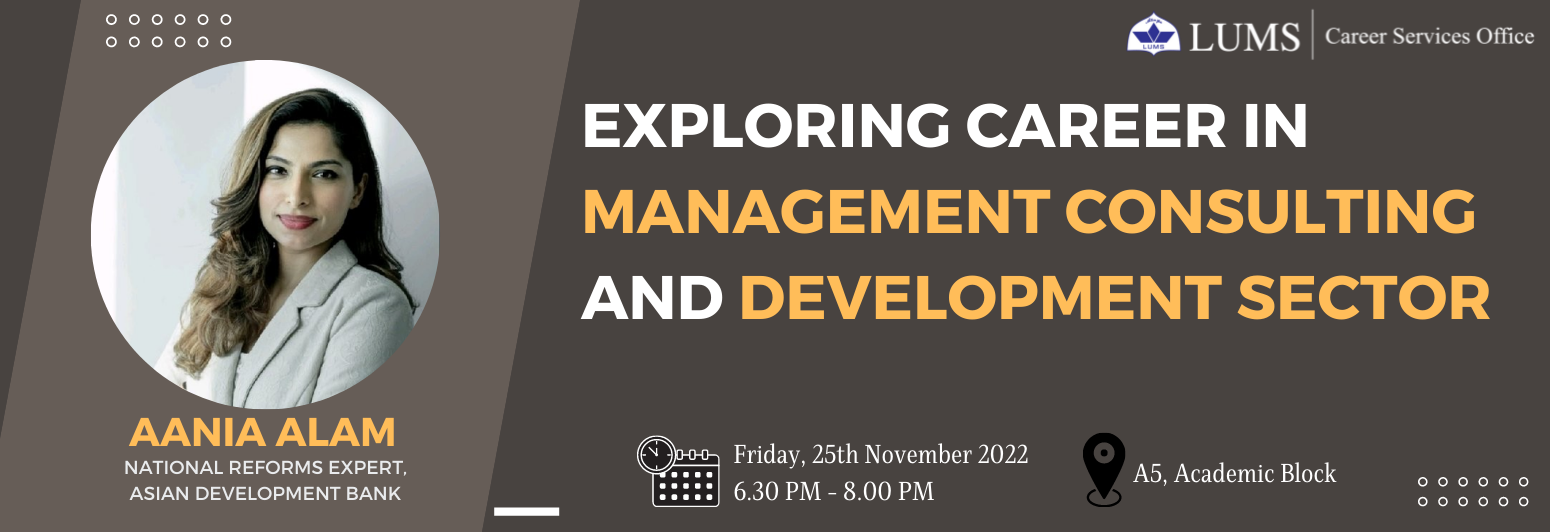 Career Guidance Session: Exploring Careers in Management Consulting and ...